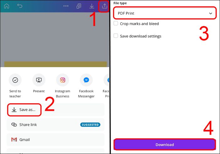 [Video] Hướng dẫn chèn liên kết trên Canva và tải file với liên kết - Mytour